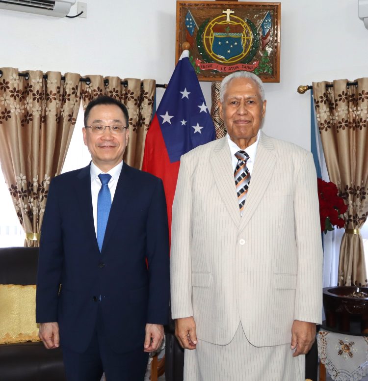 New Korean Ambassador Presents Credentials to Samoa's Head of State