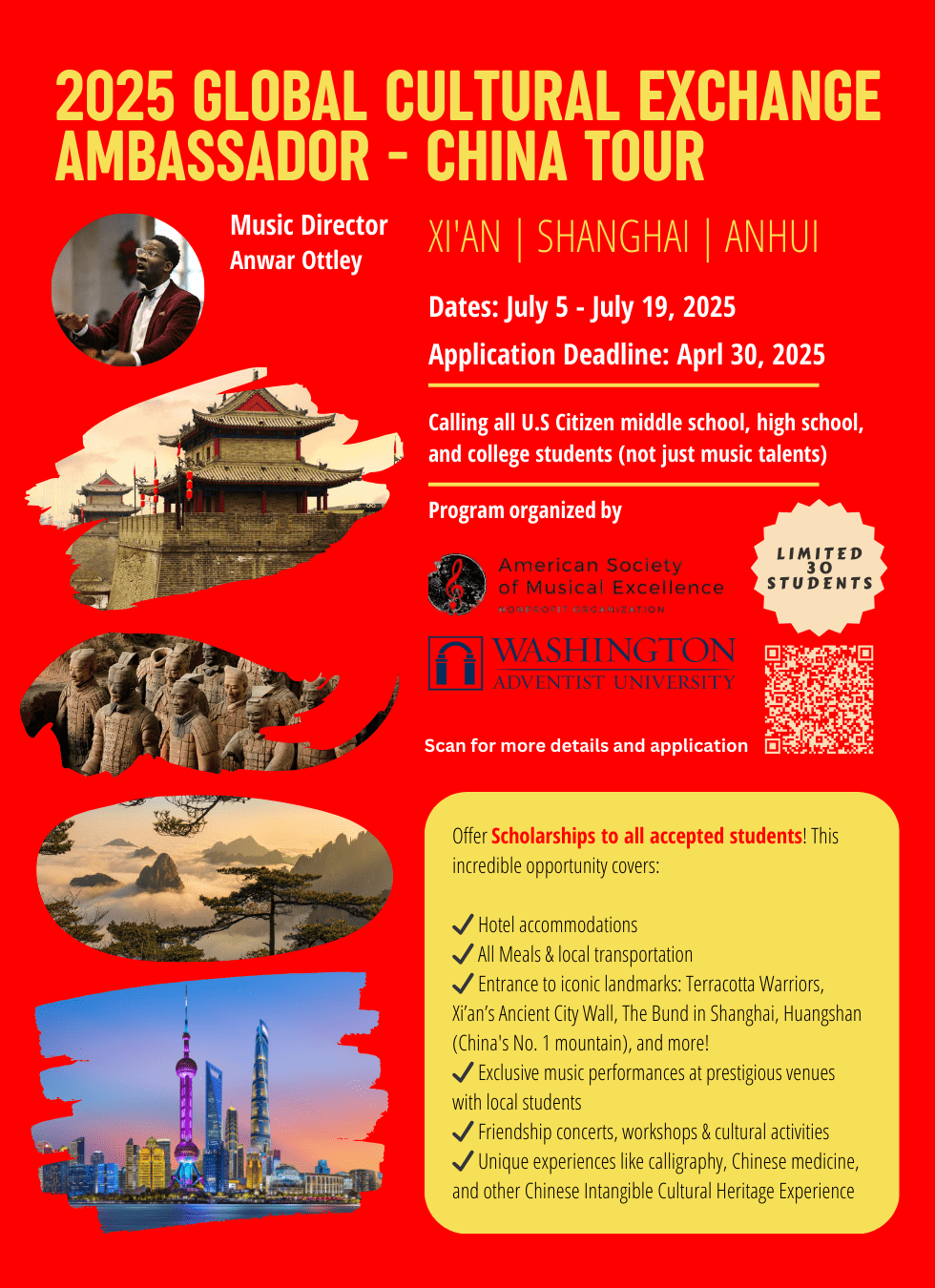 Exclusive Scholarship Opportunity: Global Cultural Exchange Ambassador ...